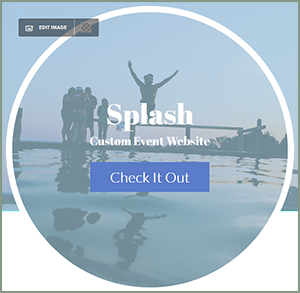 Splash: Custom Event Website - The All My Faves Blog