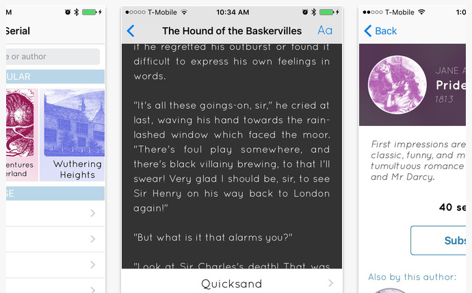 Serial Reader: Classic Literature Bite Sized